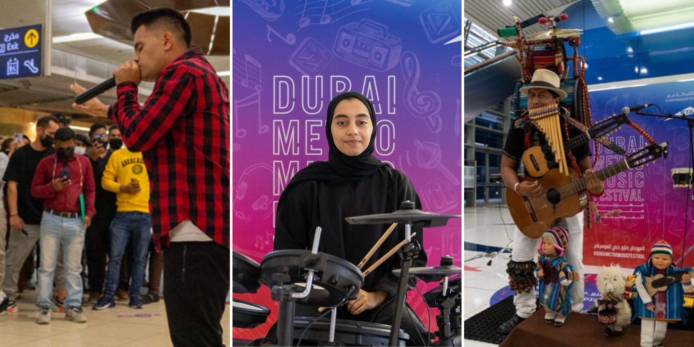 UAE Peeps Are Jamming At The Second Season Of The Dubai Metro Music ...