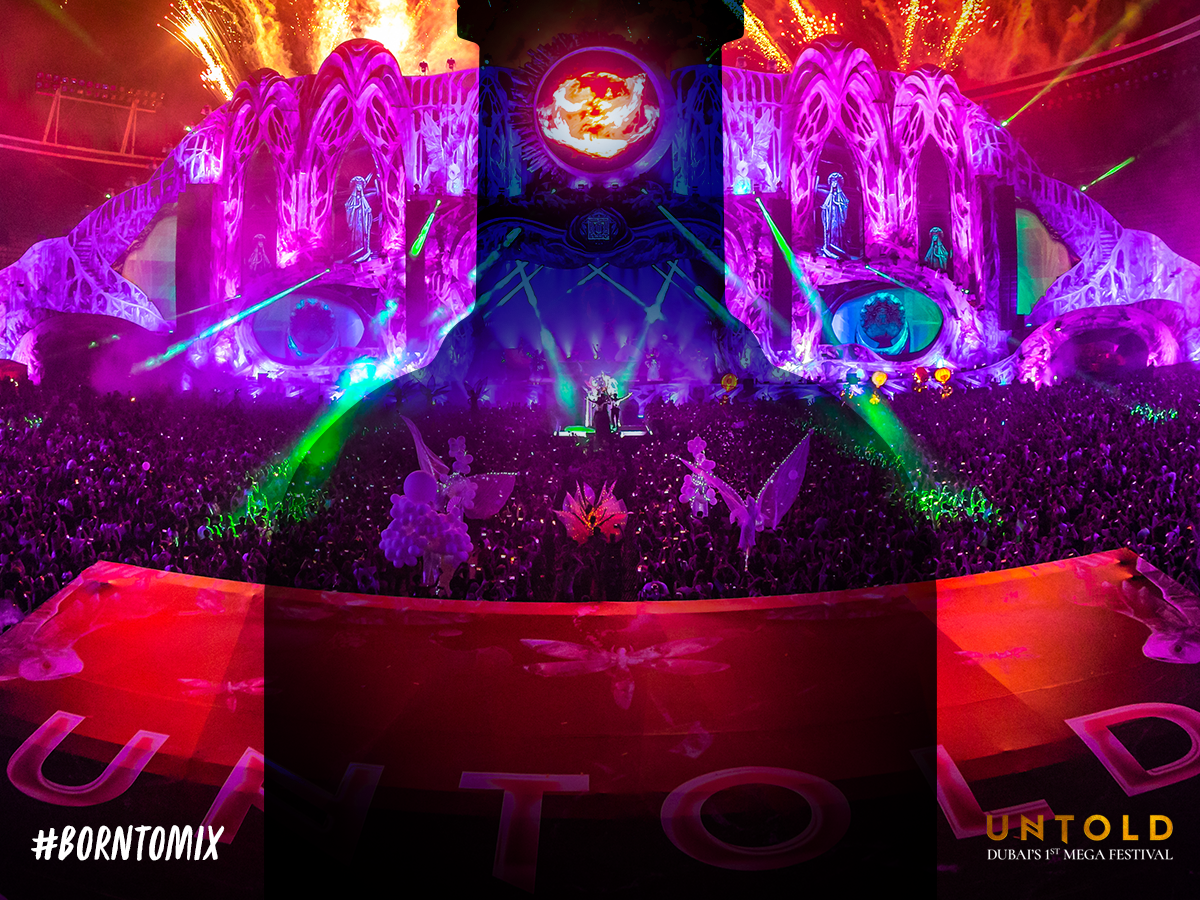 This Epic Rave Room Within UNTOLD Festival Sounds So Slick!