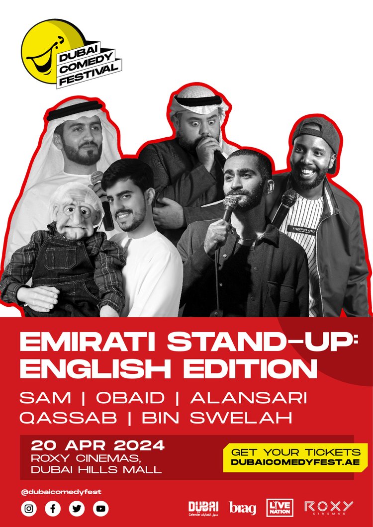 This Line-Up For This Year's Dubai Comedy Festival Is Simply Epic!