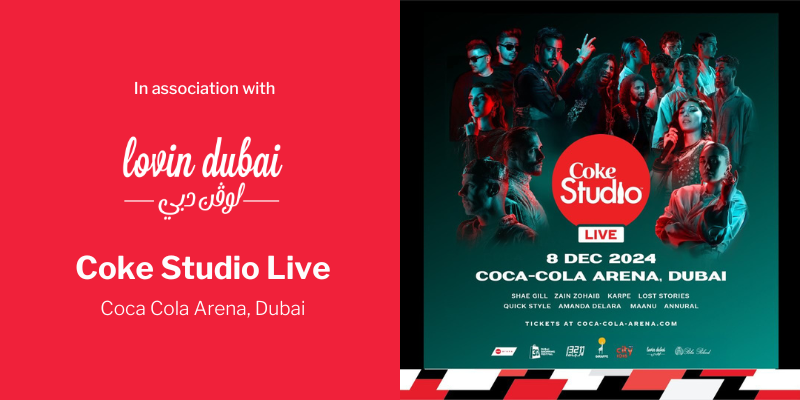 Get Ready For Pakistani Music Goodness With Coke Studio Live In Dubai!
