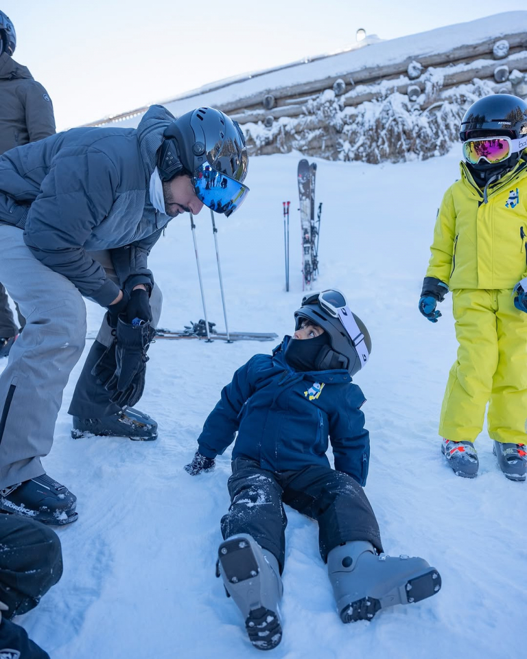 Faz3 Shared Iconic Pictures Of His Ski Trip In France's Courchevel