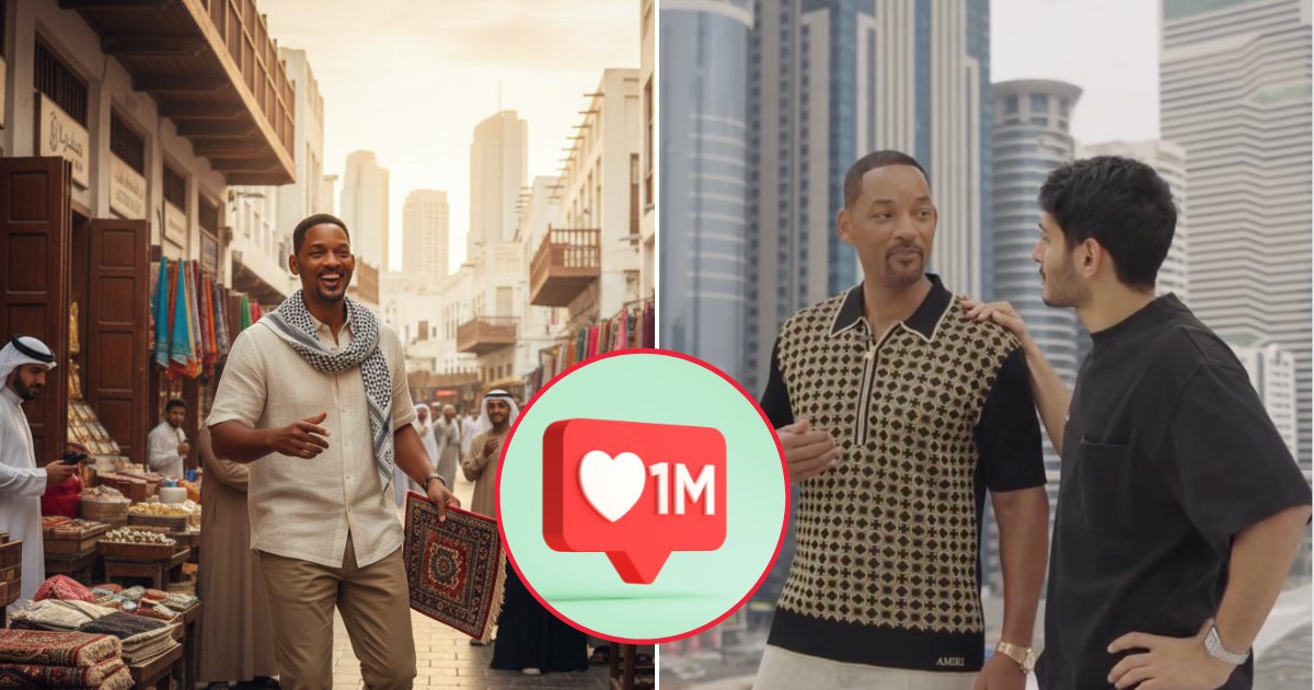 Will Smith Just Challenged The Entire Kingdom To Hit 1 Million Likes ...