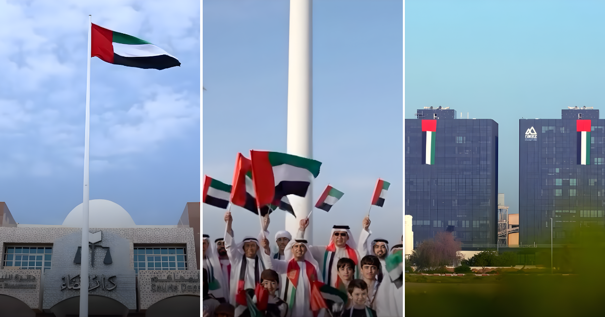 RAK Government Entities Join ‘Proud of the UAE’ Campaign With Flag ...