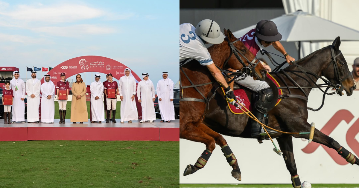 Spotted: Her Excellency Sheikha Al Mayassa At Polo AlMarsa Qatar 2025