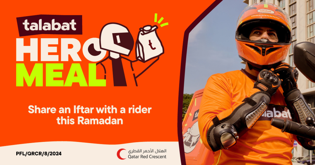 Share A Meal With Your talabat Delivery Hero This Ramadan