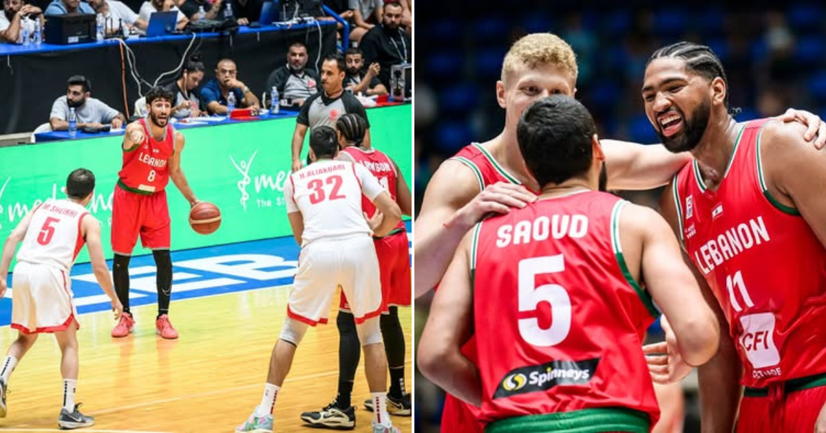 Lebanese National Basketball Team Dominates Iran - Lovin Beirut