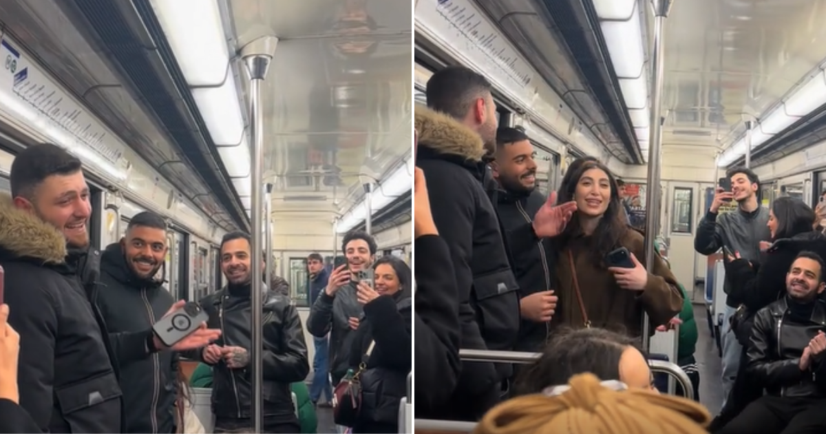 Lebanese Turn Paris Metro Into An Epic Post-Concert Party!
