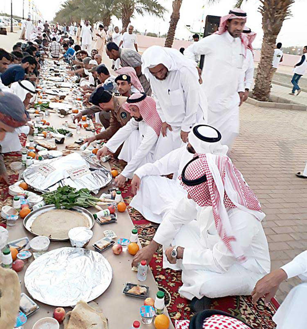 The Kingdom Is Set To Host A Massive 500 Meter-Long Iftar Table
