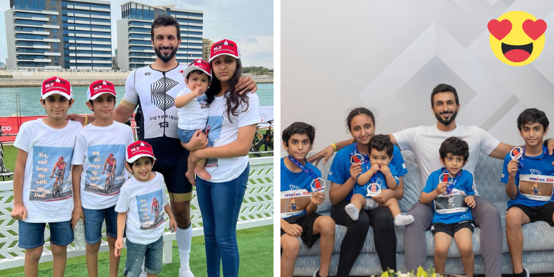 Sheikh Nasser's Kids Were Seen In Action At Bahrain Iron Kids This Weekend