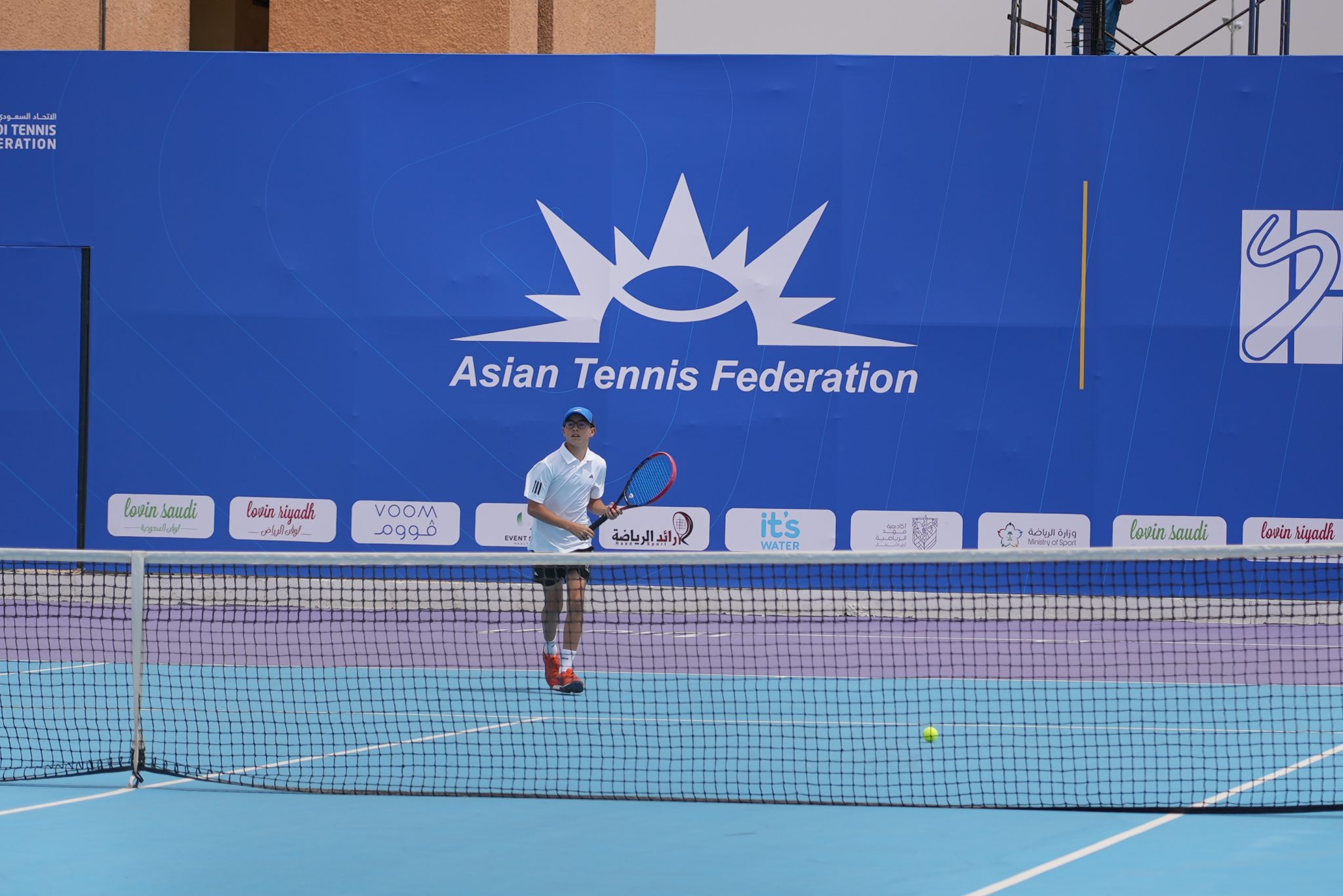 Saudi Tennis Federation Is Hosting The Asian U-14 Tournament In Riyadh!