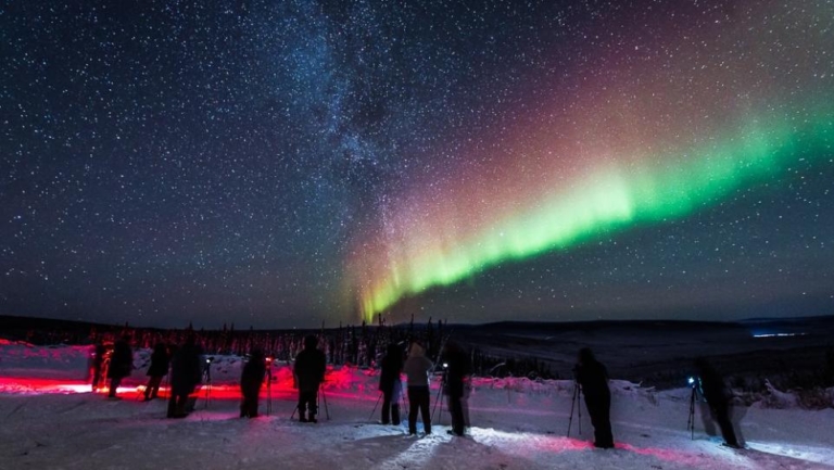 This Saudi Man Didn’t Fly, He Drove 6,000 km To Chase The Northern Lights